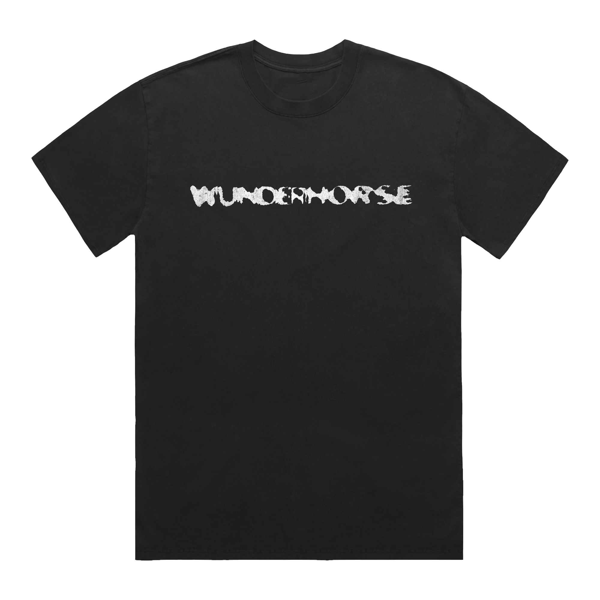 Winter Logo | Black T-Shirt | Wunderhorse | Official Store